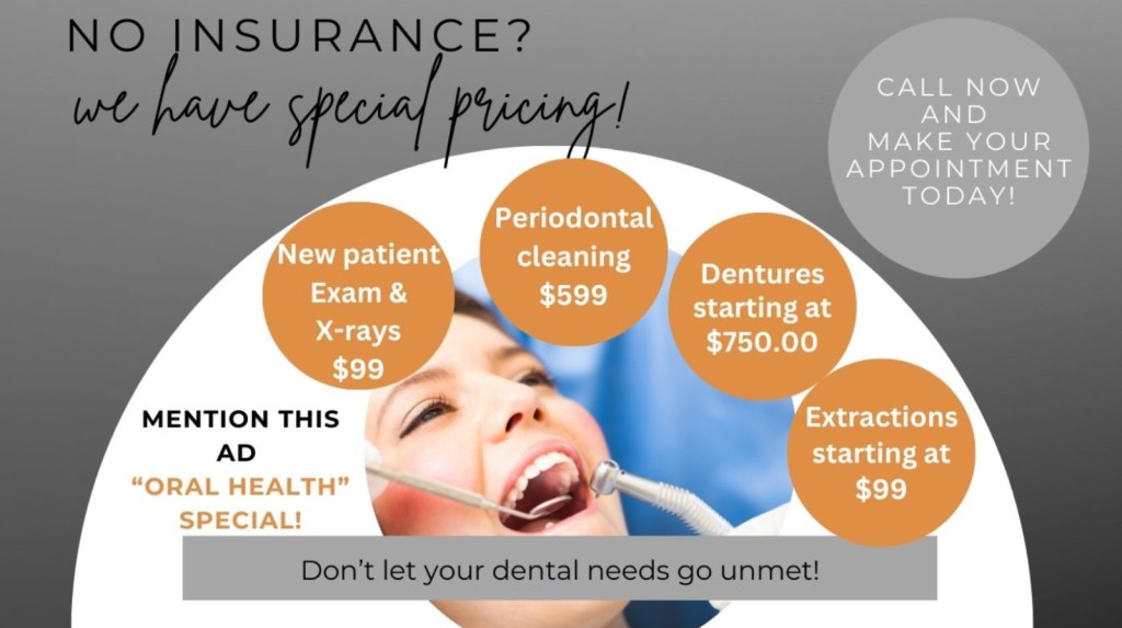 No Insurance – Vivid Smile Dental Center